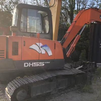 China DOOSAN DX55-9C Mini Crawler Excavator 2010 Jaar Tweedehands voor Aardwerk Constructie Te koop