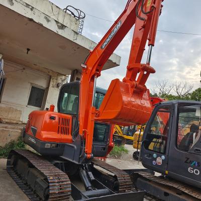 Cina 2019 Usato Doosan DX60-9C escavatore 6 tonnellate 7 tonnellate scavatore idraulico Crawler mini escavatori in vendita