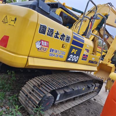 中国 1.2CBM バケット容量 コマツー PC200-8 中古掘削機 20トンのクローラー 販売のため