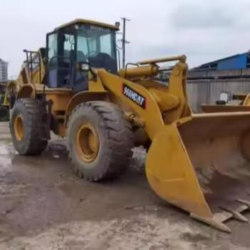 Cina Buone condizioni carica ruote anteriori usate Cat 966H Caterpillar 966H di seconda mano con 92 kW in vendita