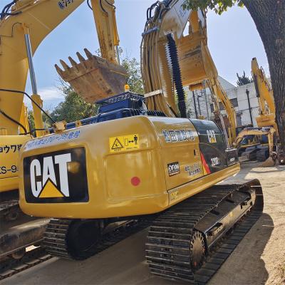 中国 1200 作業時間 CAT 320D 中古 掘削機 1 ボケット容量 土を移動する機械 販売のため