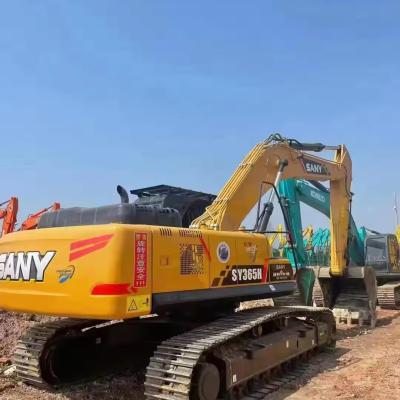 中国 365H 485H クローラー掘削機 使用済み SANY SY365H 365000 KG の機械重量を持つ掘削機 販売のため