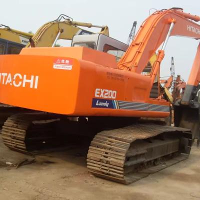 中国 上海の原始水力ポンプとバルブを持つヒタチEX120-3 クローラー掘削機 販売のため