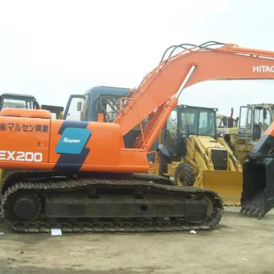中国 2015年Hitachi ZX200 EX200-3 EX200-5 クローラーホイール掘削機 4000時間使用 販売のため