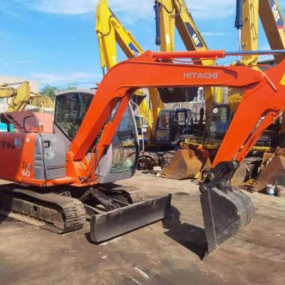Cina Hitachi 55UR di seconda mano Scarpe da corsa mini escavatore e 5960kg di peso operativo in vendita