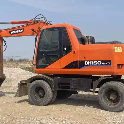 Cina 96KW DB58TIS Motore Doosan escavatore ruota Crawler Dh150w-7 Dh140 Dx 60 Escavatori usati in vendita