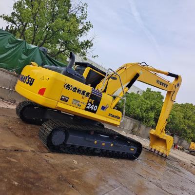 Cina Escavatore originale Komatsu PC240 240LC di 24 tonnellate di seconda mano per il mercato giapponese in vendita