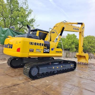 Cina 25130 KG Peso della macchina Komatsu Usato PC240LC escavatore con pompa idraulica originale in vendita