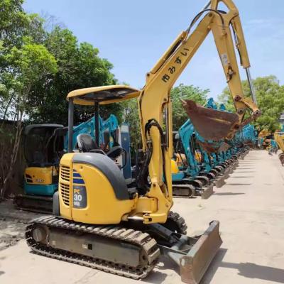 Cina Top Rated Giappone Komatsu Usato PC30MR PC40 Mini Escavatore 28.5KW Peso della macchina 3140 KG in vendita