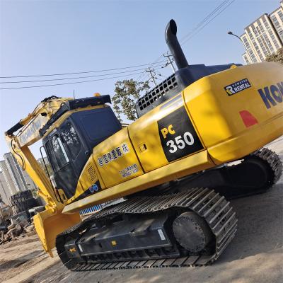 Cina Giappone usato Komatsu PC350 escavatore con cilindro idraulico originale e 800 ore di lavoro in vendita