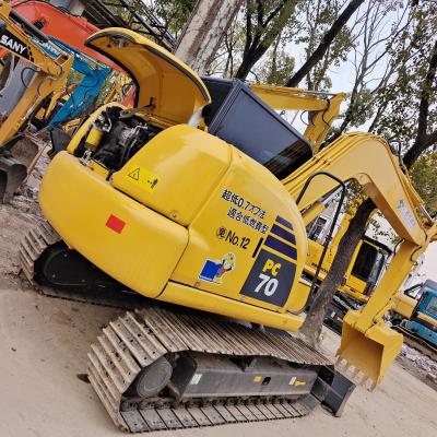 Cina Usato Giappone 7 tonnellate Escavatori PC70-8 di seconda mano KOMATSU Escavatori PC70-8 Risparmio di olio in vendita