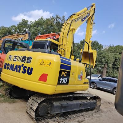 Cina 800 ore di lavoro Komatsu Used Crawler Excavator PC110 con valvola idraulica originale in vendita