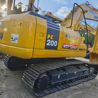 Cina 20 tonnellate usato Komatsu PC200 escavatore macchina giapponese pesante con 1CBM capacità di secchio in vendita
