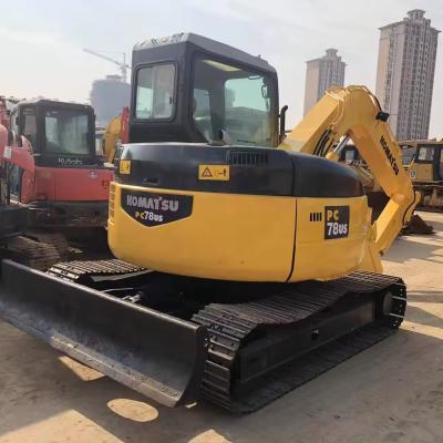Cina Usato Giappone Escavatori da 7 tonnellate PC78US Escavatori Komatsu di seconda mano in buone condizioni in vendita
