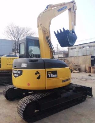 Cina Giappone mini escavatore originale pompa idraulica utilizzata Komatsu PC78US 7 tonnellate escavatori in vendita