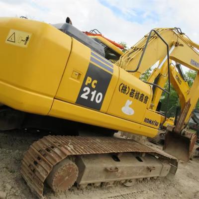 Cina Escavatore Komatsu usato PC210 Escavatore idraulico a trascinatore Peso operativo 21 t in vendita