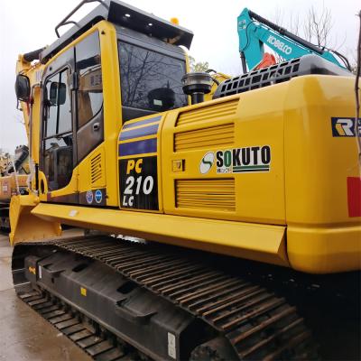 Cina Giappone Used Komatsu Excavator PC210 Crawler Excavator con cilindro idraulico originale in vendita
