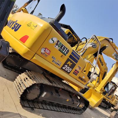 China Excavadoras Komatsu Usadas PC220-8N1 20 toneladas Excavadora de tamanho médio PC200-7 PC220LC à venda