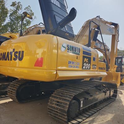 China Excavadora Komatsu PC220-8N1 de 20 toneladas de tamanho médio e cilindro hidráulico original à venda