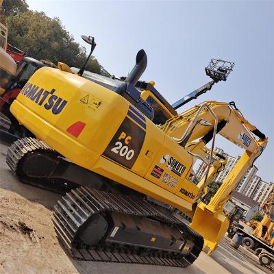 China Excavadora Komatsu PC200-8 em bom estado, de 20 toneladas, original de 2022 à venda