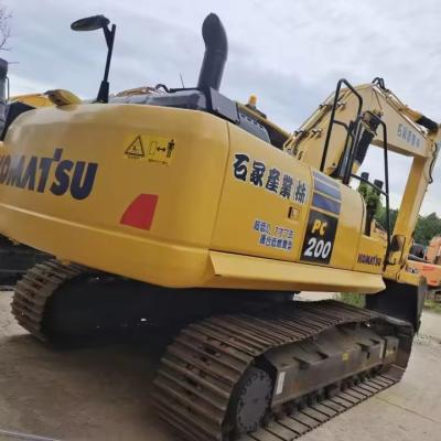China 8000 Profundidade máxima de escavação Excavadora Komatsu PC200-8 usada com bomba hidráulica original à venda