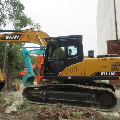 Cina 2265 kg Peso della macchina utilizzata Sany 215C escavatore a trascinatore per lavori di costruzione in vendita