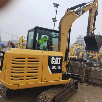 Cina Buone condizioni 303.5 mini escavatore usato Cat 305.5e con cilindro idraulico originale in vendita