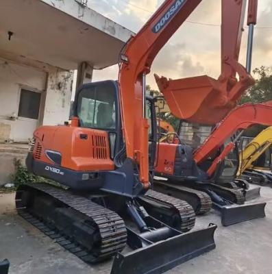 Cina Doosan DX60-9c DX60-7 DX75 DX80 DX55 Escavatore Doosan DX60 Macchina più economica Peso 5700 KG in vendita
