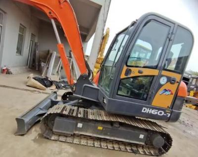 Cina Buone condizioni Doosan DH60-7 Used Excavator Mini Digger Crawler Pompa idraulica originale in vendita