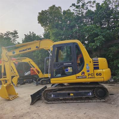 Cina Buone condizioni Giappone originale usato Komatsu PC60-7 PC35MR PC55MR Mini Crawler Excavator in vendita