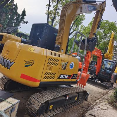 Cina Mini escavatore SANY SY75C dal 2022 Modello con capacità di 0.65 secchi in vendita