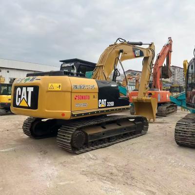 Cina Appartamenti di riparazione di macchinari Escavatori usati CAT 320 Caterpillar 320D2 Crawler Excavator CAT320 in vendita