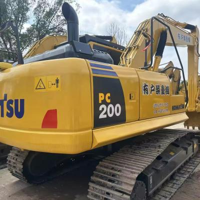China Komatsu PC200-8 Excavadora de segunda mão Excavadora de rastreamento Altura máxima de escavação 9840MM à venda