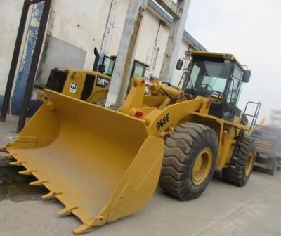 China 20 ton nominale lading tweedehands Caterpillar voorwiellader 966H in goede staat Te koop