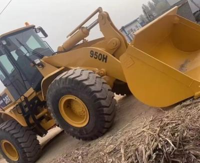 China Gebruikte Caterpillar 950H voorwiellader tweedehands CAT 950H laadmachine in goede staat Te koop