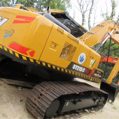 中国 元のSANY SY 215C 中古掘削機 輸入エンジンのための良好な状態 販売のため