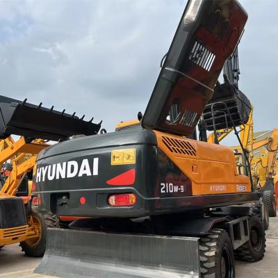 Китай Подержанный экскаватор Hyundai 210w-9 21 тонна 1,2 м3 емкость ведра 35 номинальной скорости подержанный продается