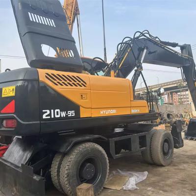 Китай Hyundai R210w-9 колесный экскаватор 21 тонны в Шанхае для ремонтных машин продается