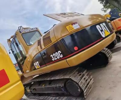 中国 日本製の古き猫掘削機320C オリジナル水力ポンプと3066エンジン 販売のため