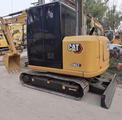 Китай Использованный CAT 306 мини экскаватор 6тонная земля двигатель из Японии с 41,5KW 2022 год продается
