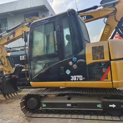 Китай Малый размер Cat 307D Crawler Excavator 7193 KG Машинная масса 7193KGS Рабочая масса продается