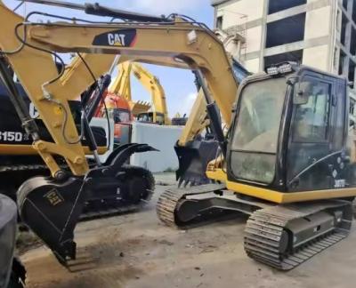 Китай Малый размер использованный экскаватор Cat 307D с пропускной способностью 0,31 ведра и весом 7193 кг продается