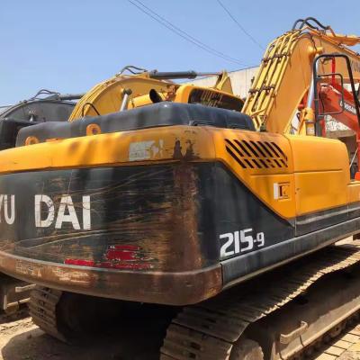 Китай 21500 KG Использованный экскаватор Hyundai 215-9T с оригинальным гидравлическим насосом продается