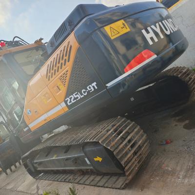 Китай Hyundai 220-9s R220 Crawler Использованные экскаваторы в Шанхае с оригинальным гидравлическим клапаном продается