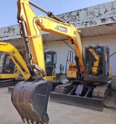 Cina Sany SY95C di seconda mano 9,5 tonnellate Crawler Digger Escavatore con 0,4 Capacità di secchio in vendita