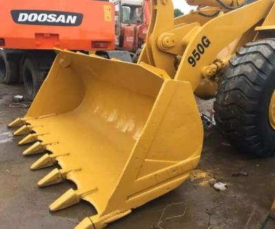 Китай Использованный передний погрузчик 950G Загрузчик на колесах Caterpillar 950H 950 966H за 1200 рабочих часов продается