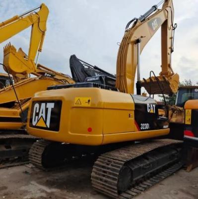 China Excavadora CAT 323D2L acessível com válvula hidráulica original e 1200 horas de trabalho à venda