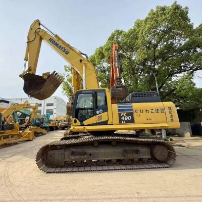 China Excavadora de raspadores Komatsu PC490-10 49Ton Usada com cilindro hidráulico original do Japão à venda