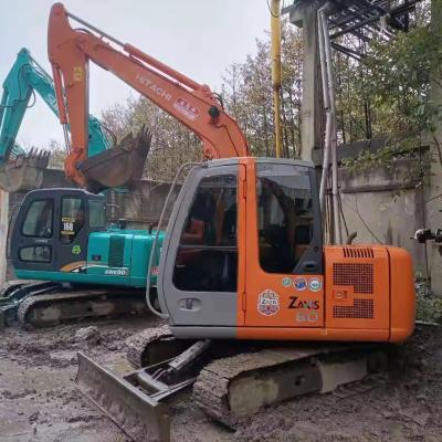 China Excavadora Hitachi Zaxis60 Crawler com peso operacional de 5960 e motor 4TNV98 à venda
