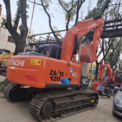China Excavadora Hitachi Zx120 de 12 toneladas com 4000 horas de trabalho e cilindro hidráulico original à venda